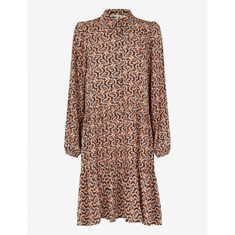 Second Female Theo Dress - Black/Multi – Heatherbie